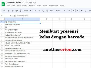 √ Cara Membuat Presensi Barcode Terhubung Spreadsheet Januari 2026